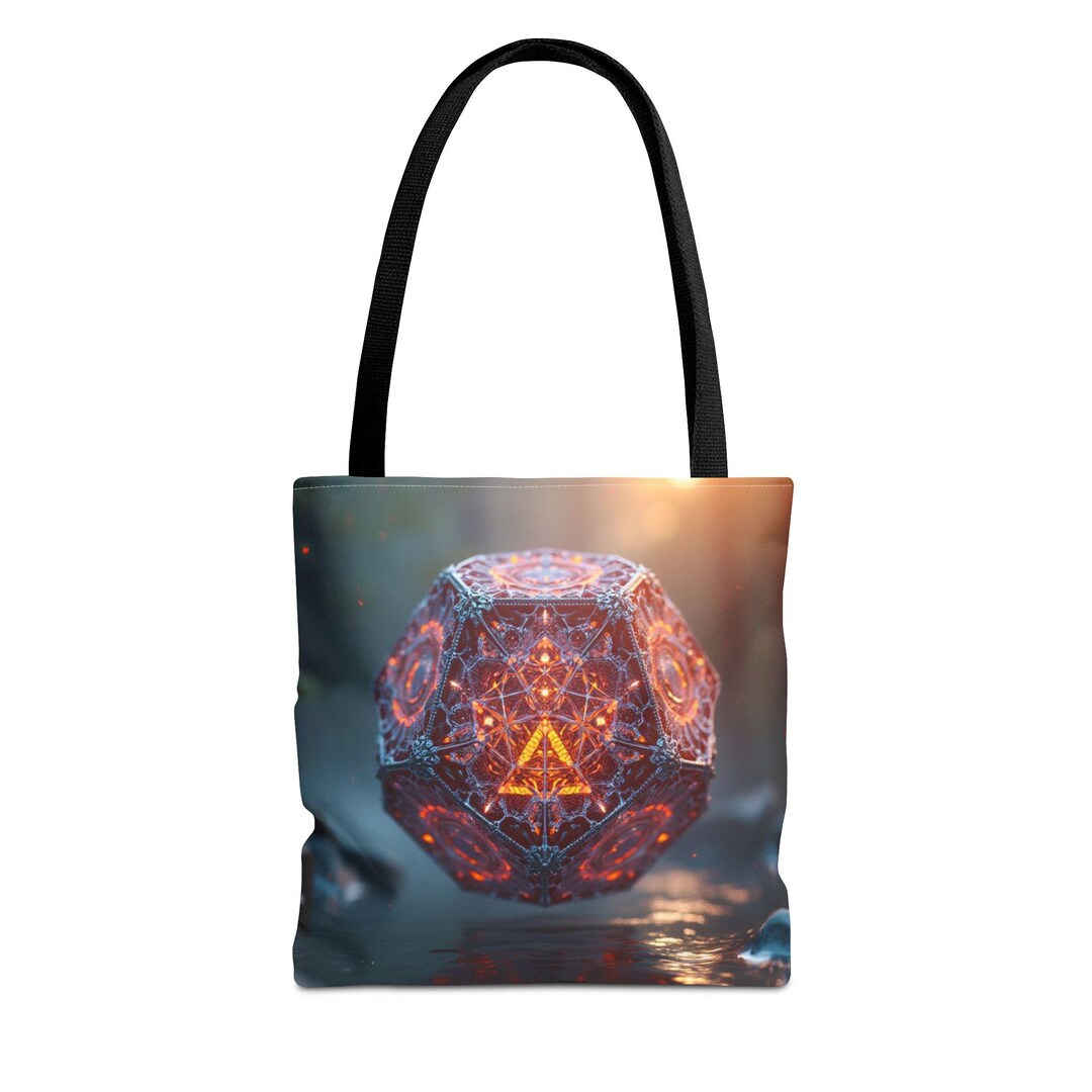 Sacred Geometry Tote Bag - Find Your Zen - Etsy