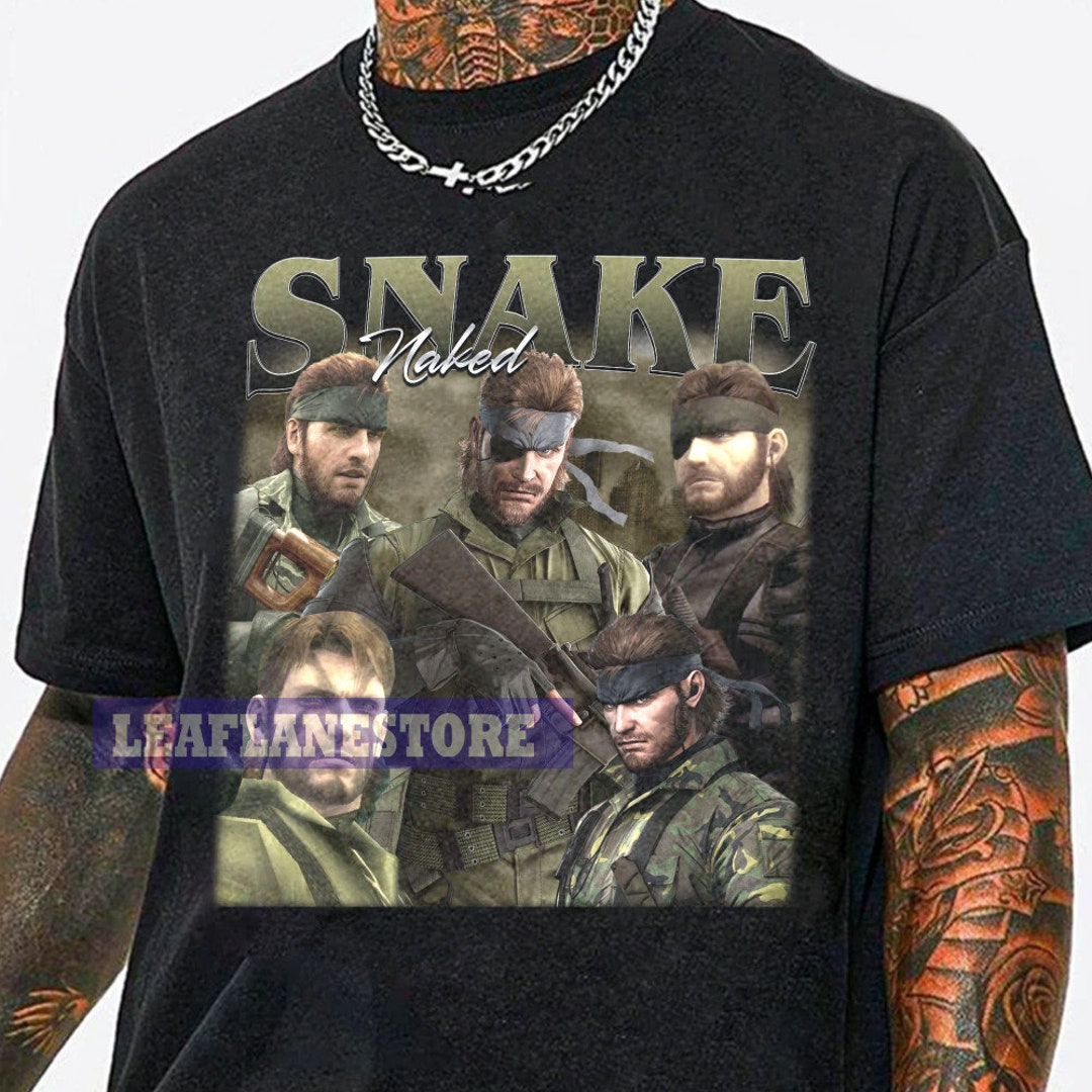 Limited SNAKE Naked Tshirt, Red Dead Series Gift, T-shirt, Gift for ...