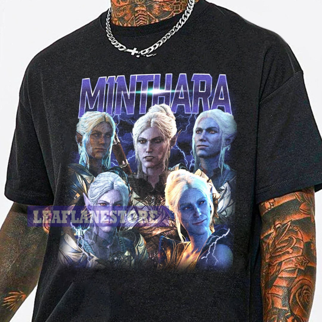 Limited Minthara Baldurs Gate 3 Vintage T-shirt, Gift for Women and Man ...