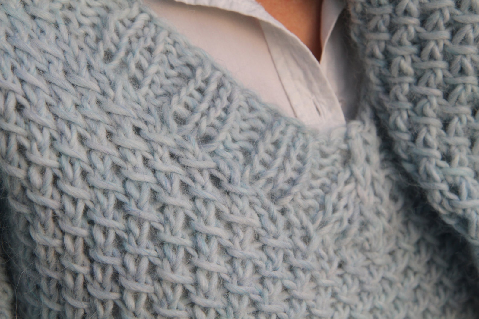 Slippery Slope Pullover - Sweater Knitting Pattern (instant PDF ...