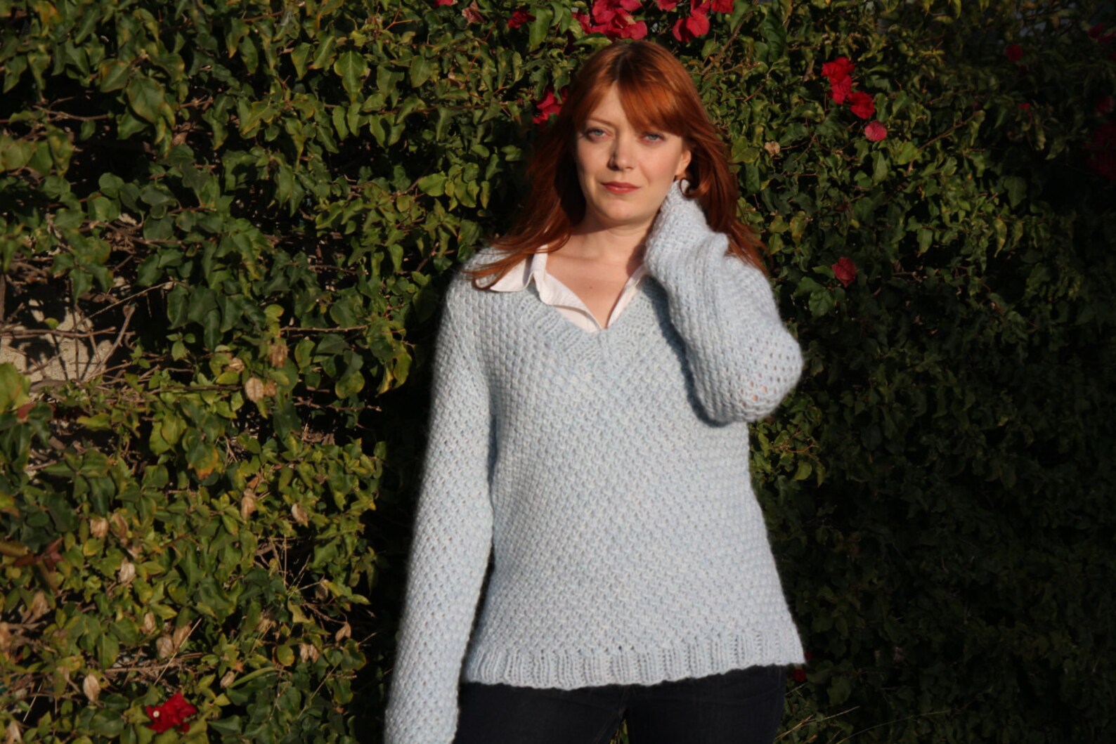 Slippery Slope Pullover - Sweater Knitting Pattern (instant PDF ...
