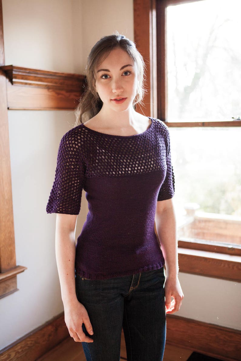 Hyperion Pullover - Knitting Pattern PDF - INSTANT DOWNLOAD ...