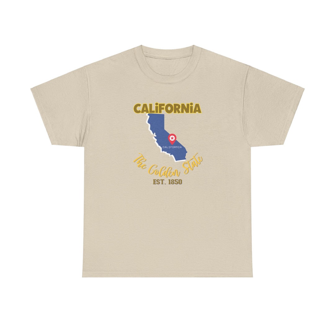 California "the Golden State", California Crewneck T-shirt, 31st State ...