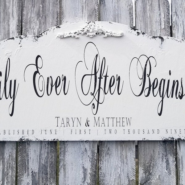 Happily Ever After Sign - Etsy