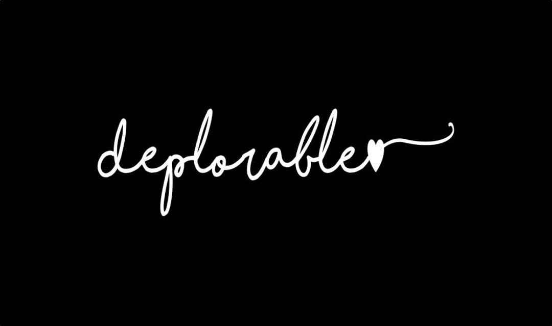 Deplorable Decals | Decals Made of Vinyl | Car Decals | Car Stickers ...