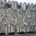 Wooden Table Numbers WEDDING TABLE NUMBERS Rustic Table Numbers Shabby ...