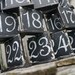 Rustic Table Numbers | Wood Table Numbers | Wedding Table Numbers ...