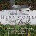 Here Comes Your Bride Sign PERSONALIZED WEDDING SIGN Shabby Chic ...