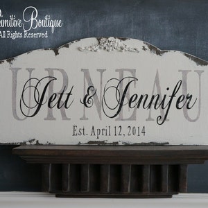 Last Name Sign | Family Name Sign | Rustic Wedding Decor | Rustic ...