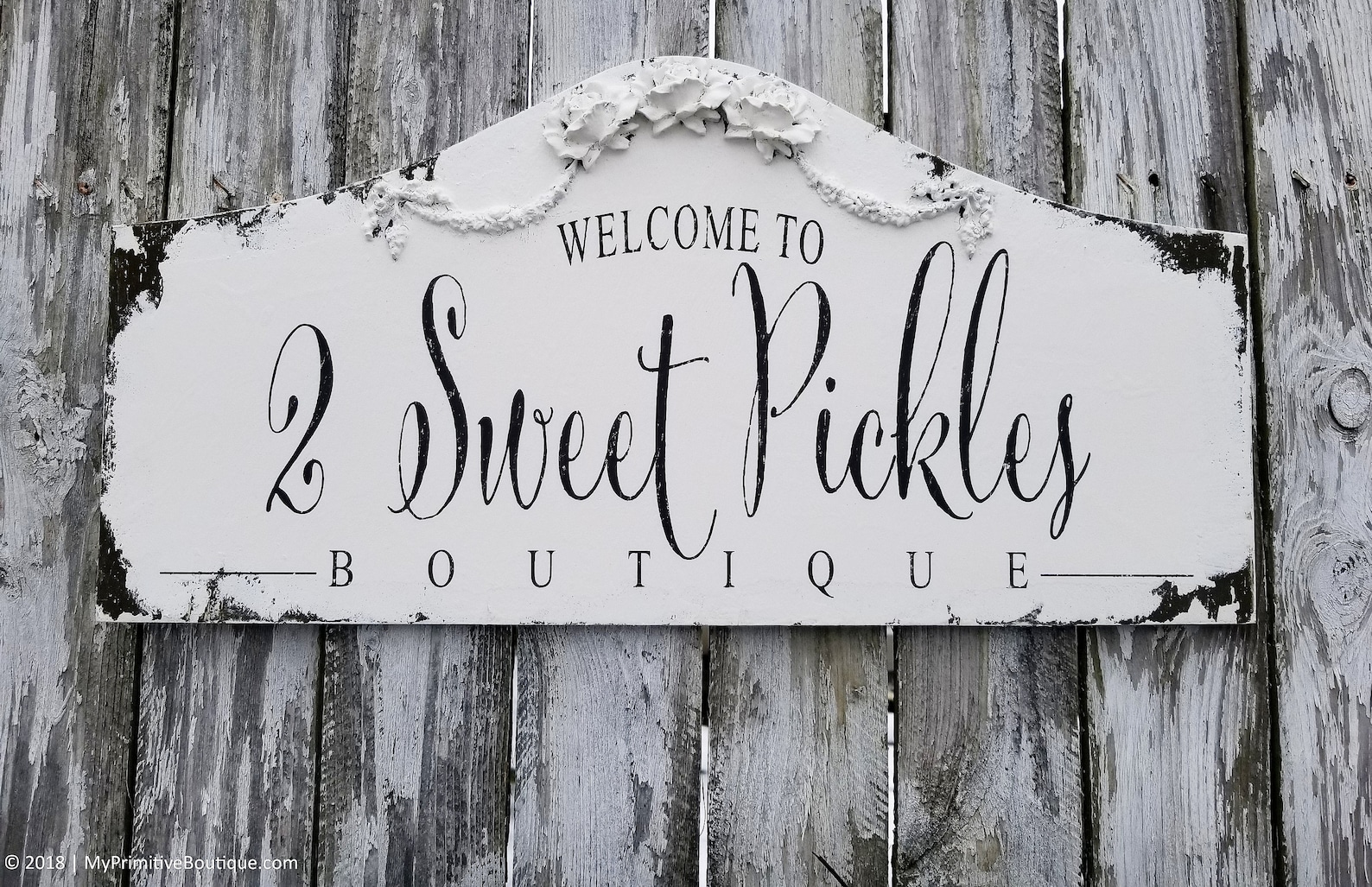 Shabby Chic BUSINESS SIGN Custom Business Name Sign With - Etsy