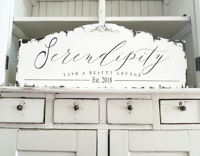 ESTABLISHED BUSINESS SIGN Custom Wooden Sign Custom - Etsy