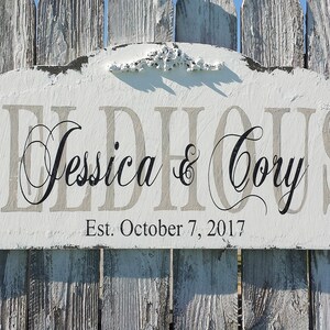 Last Name Sign | Family Name Sign | Rustic Wedding Decor | Rustic ...