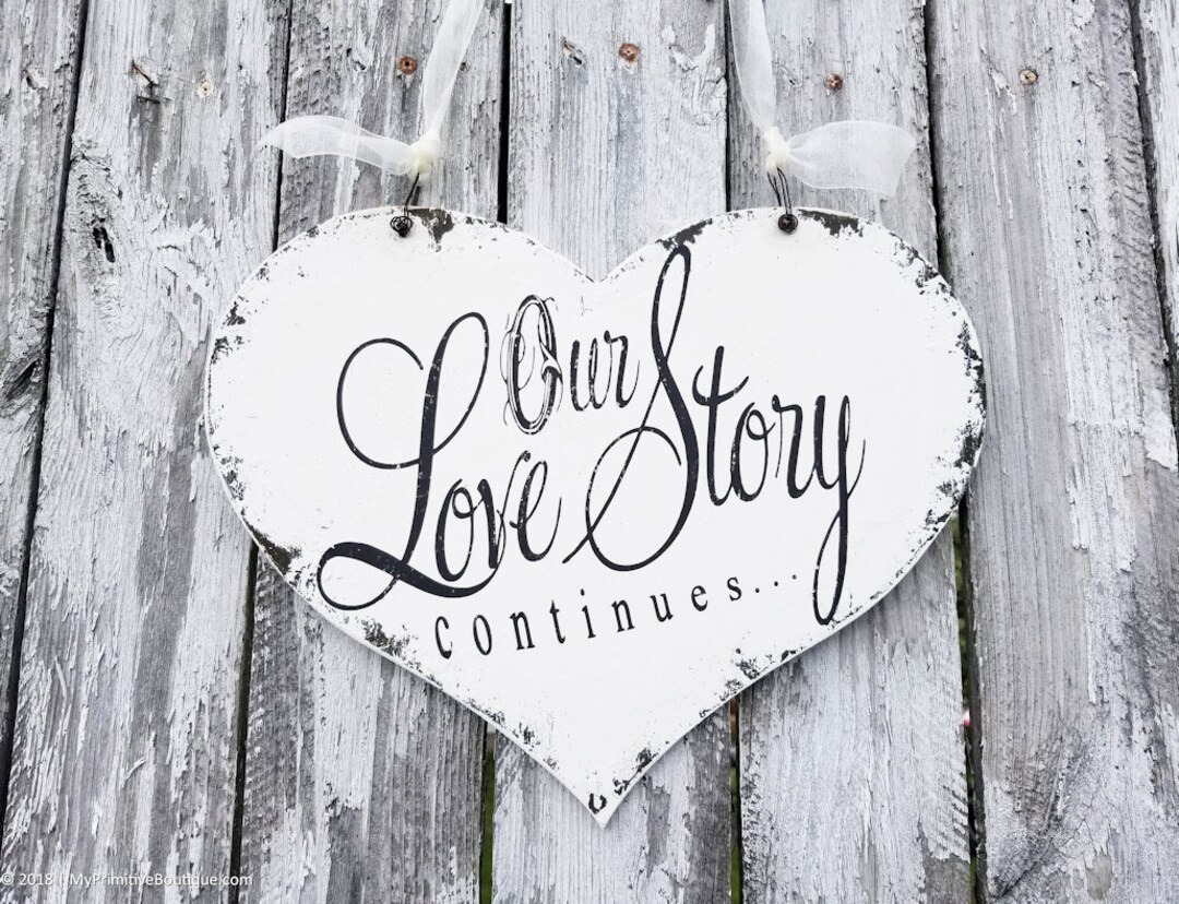 Rustic Wood Wedding Heart Sign | Flower Girl Sign | Wooden Wedding Sign ...