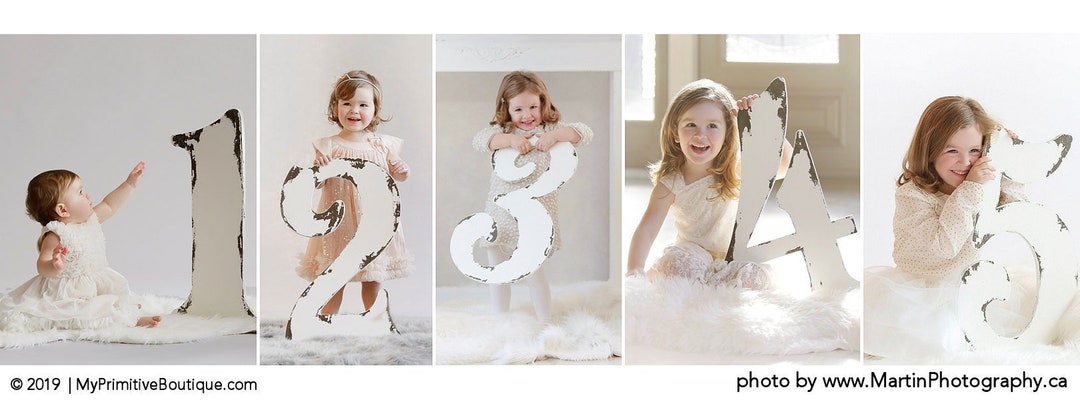 LARGE WOODEN NUMBERS Large Wooden Number 3 Best Wooden Numbers Birthday ...