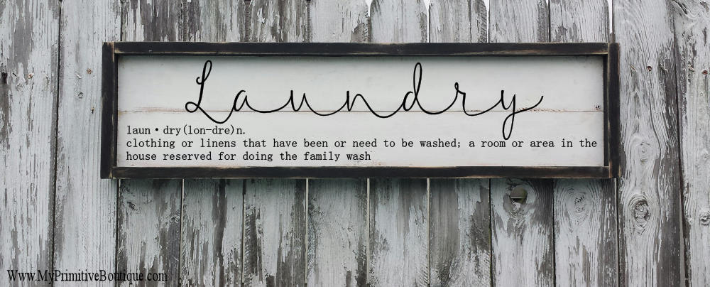 Laundry Sign | Laundry Room Sign | FARMHOUSE DECOR | Definition Sign ...
