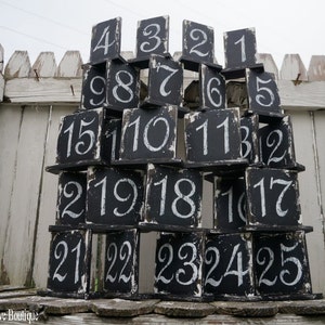 Wedding Table Numbers | Rustic Wedding Decor | Rustic Table Decor ...