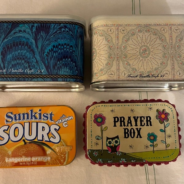 Prayer Box Tin - Etsy