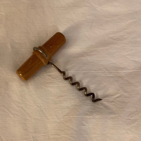 Wooden Corkscrew - Etsy