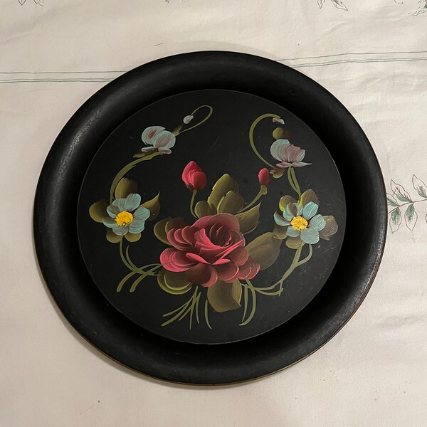 Fine Arts Studio Hand Painted Tray - Etsy