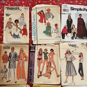 12 Sewing Pattern Envelopes / Bundle of Vogue, Mccall's, Simplicity ...