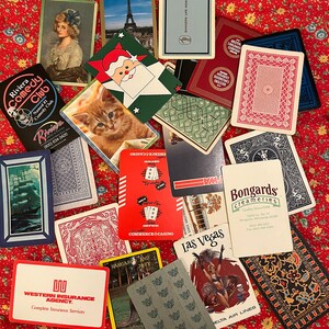 120 Random Playing Cards Assortment of Old and Newer Cards for Swap ...