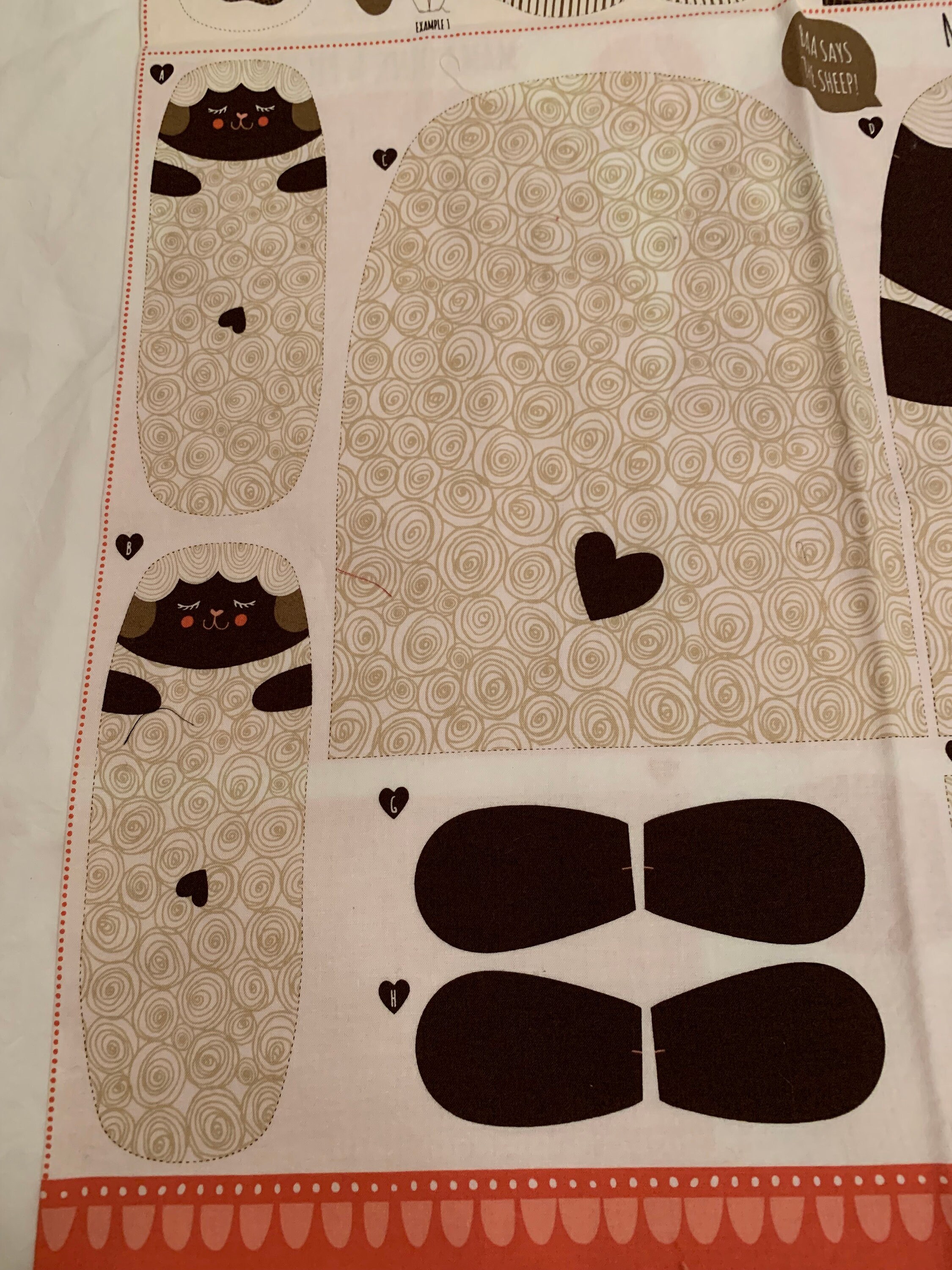 Home & Hobby Farm Fun Mama Oink Mama Cluck Mama Moo and Babies DIY Sew ...