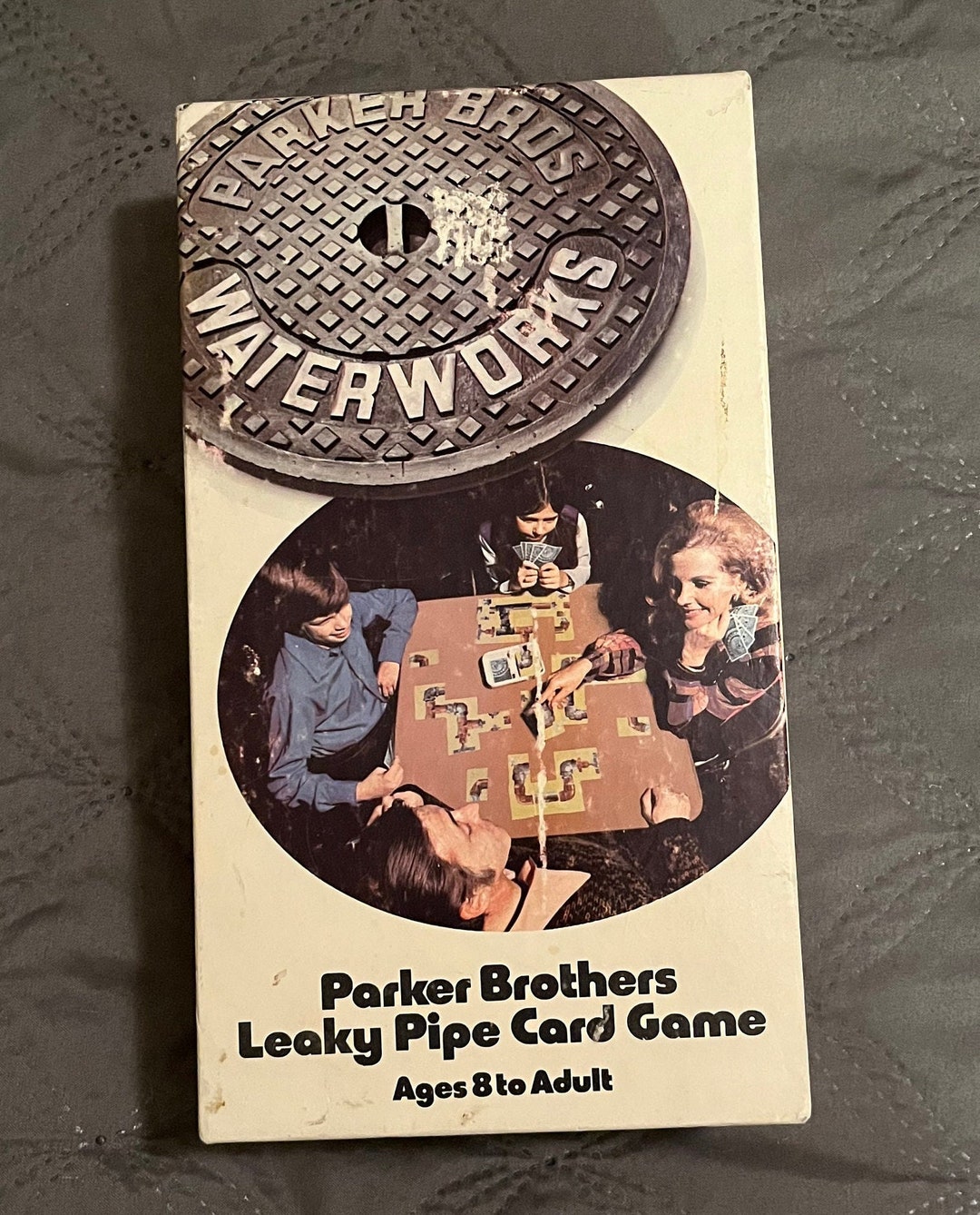 Waterworks, Leaky Pipe Card Game, 1972 Parker Brothers, Plumber's ...