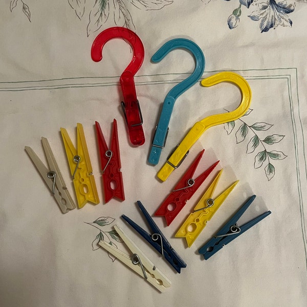 Plastic Clothespins - Etsy