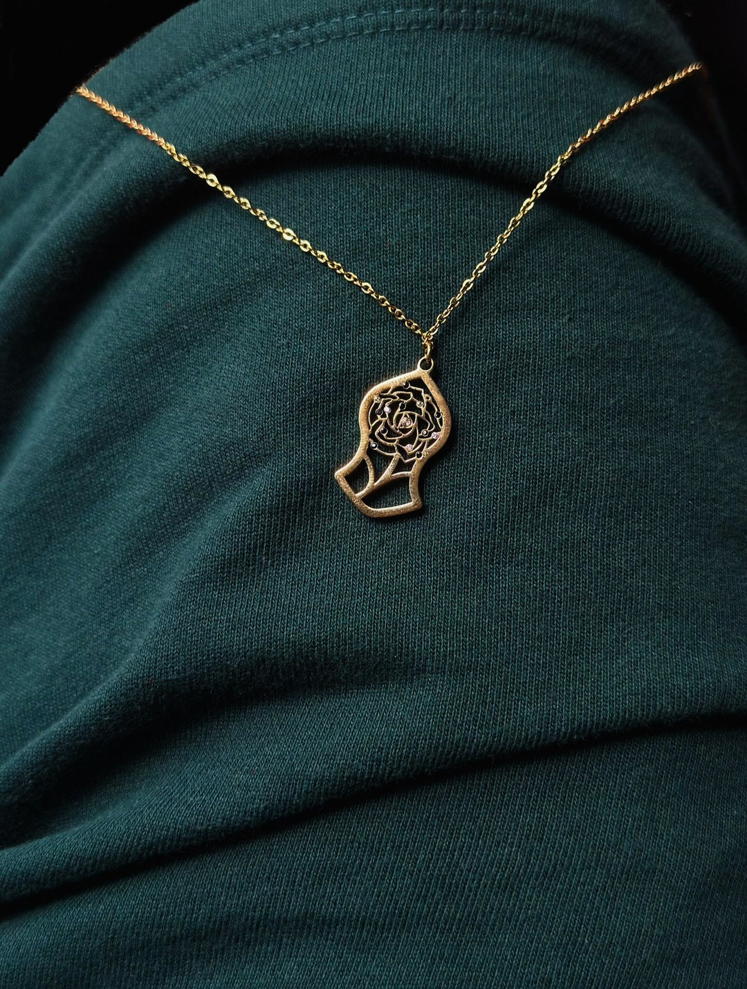 Darqawi the Dancing Rose the Nalayn Necklace Limited Edition - Etsy UK