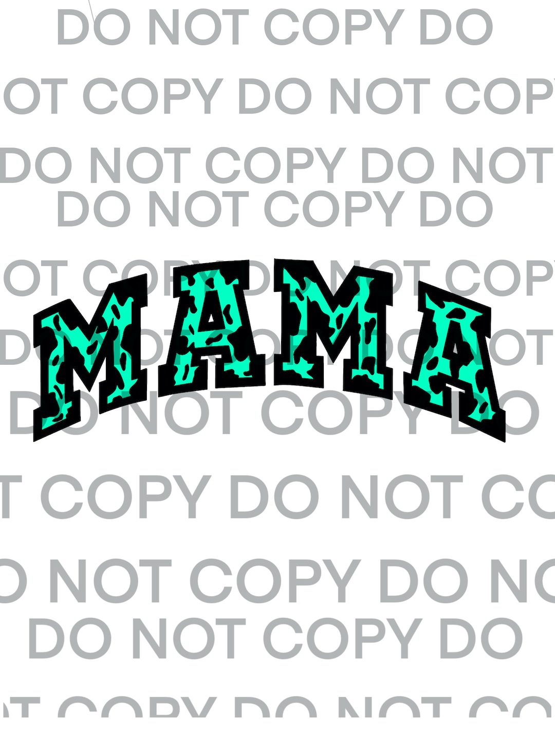 Digital MAMA Cowprint PNG - Etsy