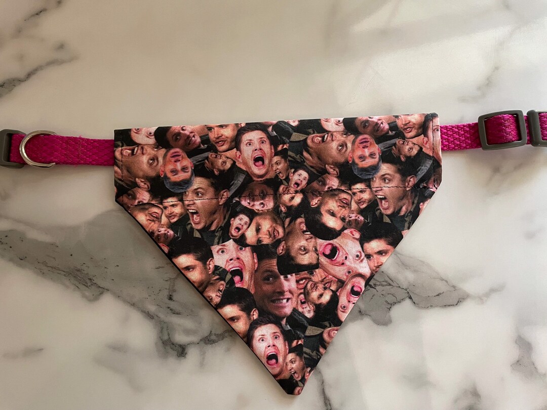 Dean Winchester Supernatural Dog Bandana - Etsy