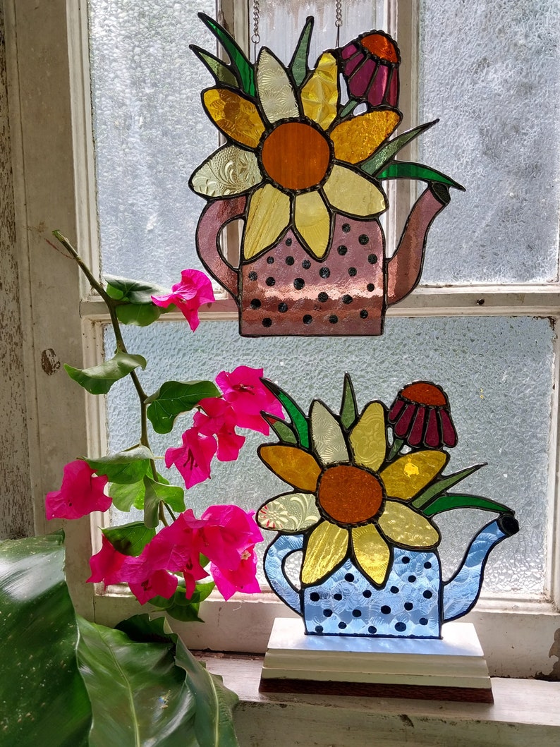 Hobby License, Digital Download Pattern Diy Suncatcher Stained Glass of ...