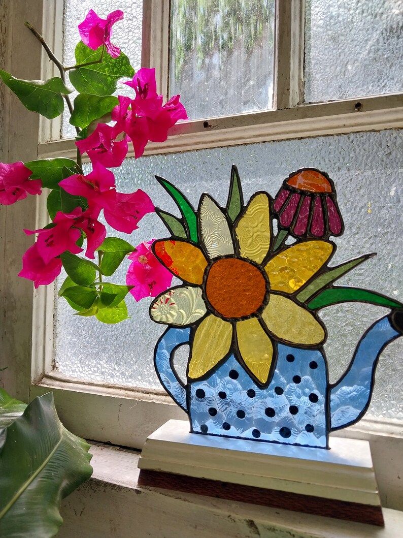 Hobby License, Digital Download Pattern Diy Suncatcher Stained Glass of ...