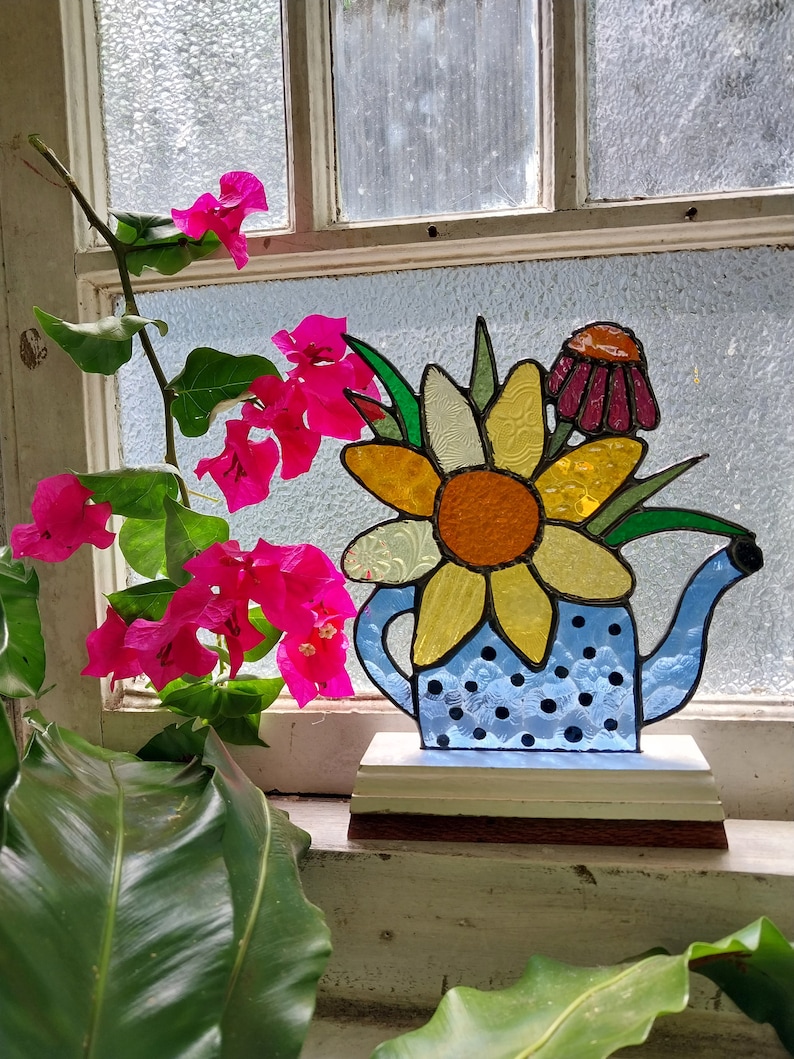 Hobby License, Digital Download Pattern Diy Suncatcher Stained Glass of ...