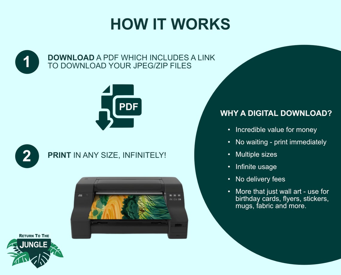 Tiger Walking Though Rolling Hills Print, Boho Landscape Wall Art ...