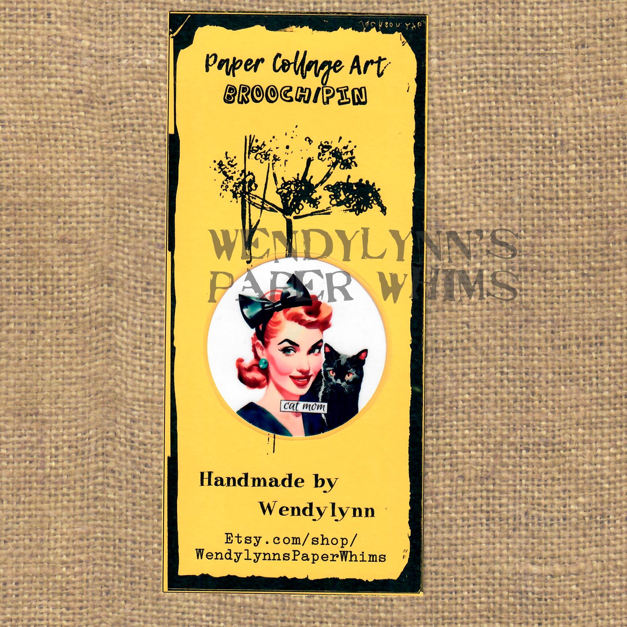 Vintage Cat Lady Clipart: Printable Collage Sheet (digital Download) - Etsy