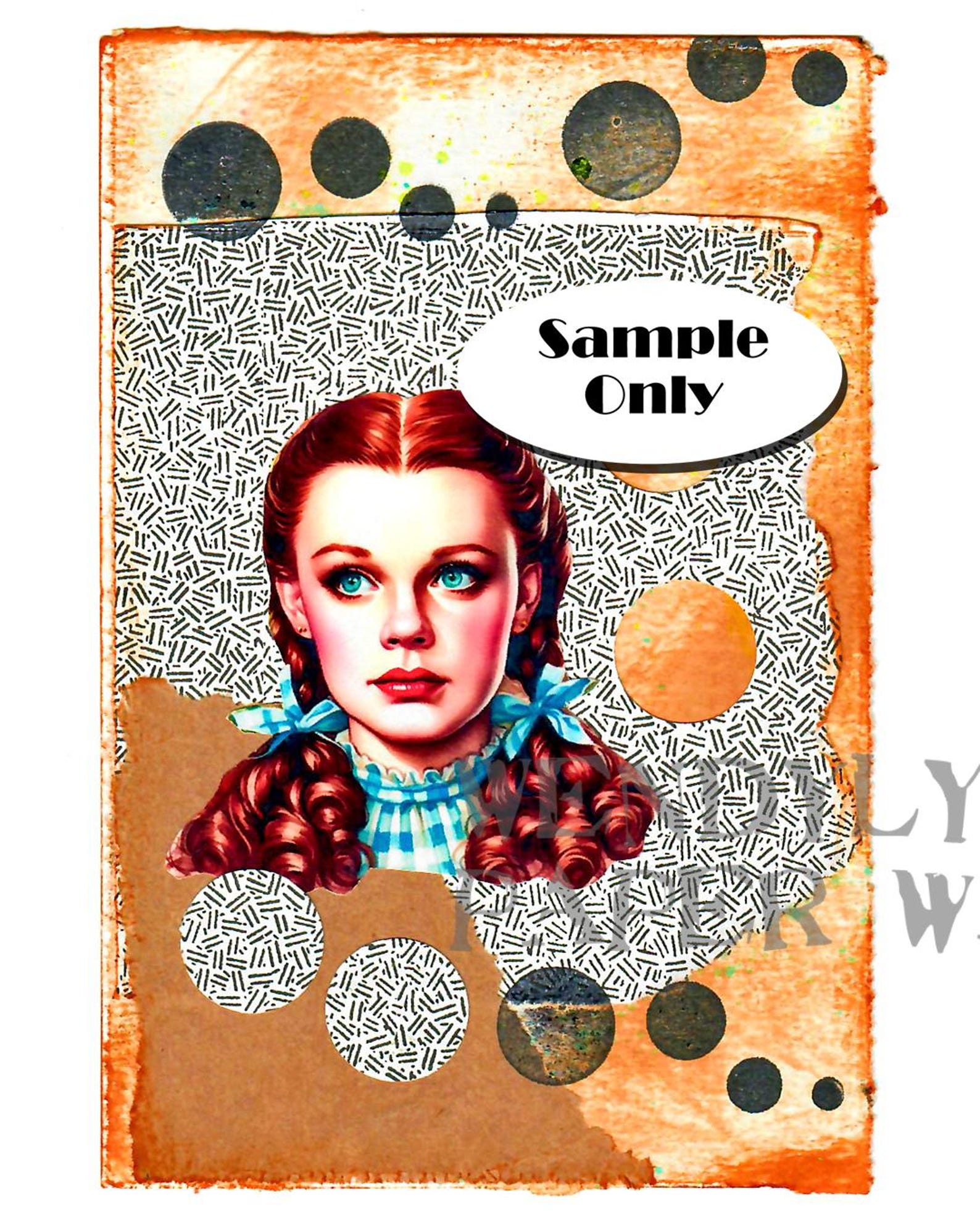 Dorothy Wizard of Oz Clipart: Printable Collage Sheet (digital Download ...