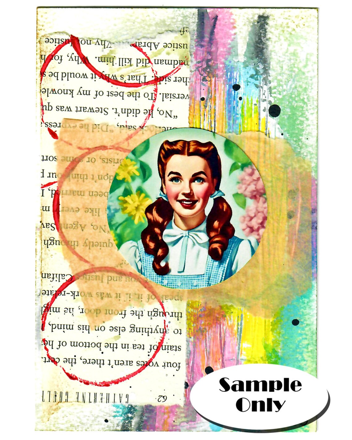 Dorothy Wizard of Oz Clipart: Printable Collage Sheet (digital Download ...