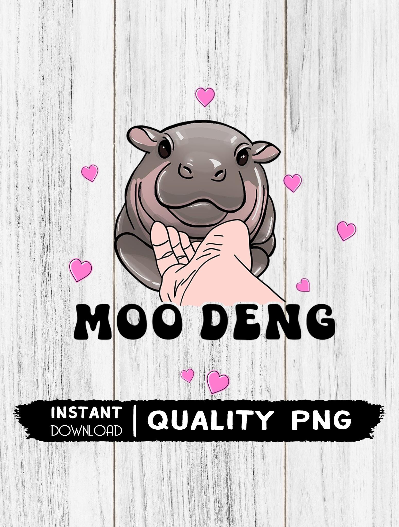 Moo Deng Png, Cute Moo Deng Png, I Love You Moo Deng Png, Trending ...