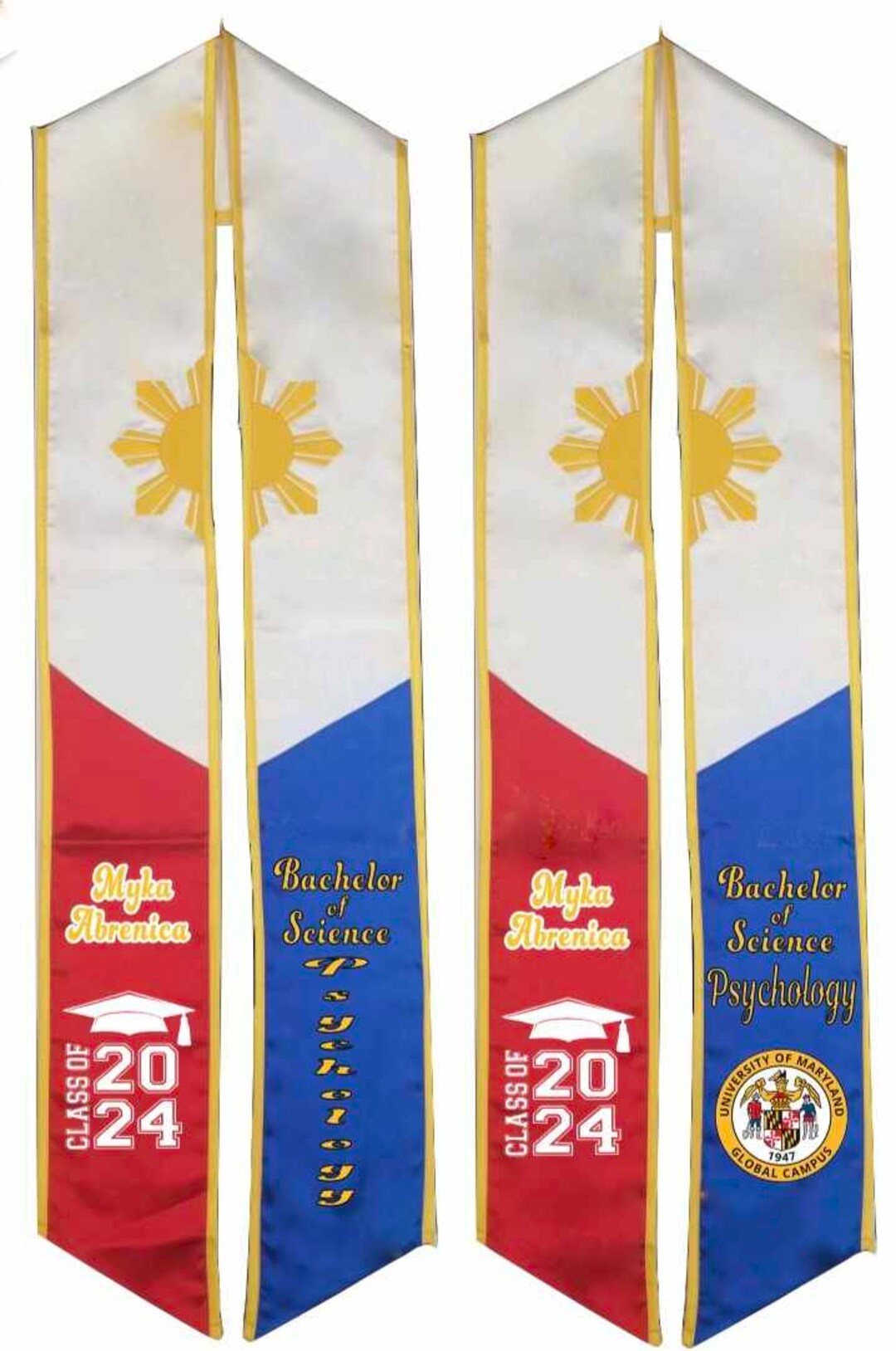 Graduation Stole Philippines Personalized Philippine Stole 2025 ...