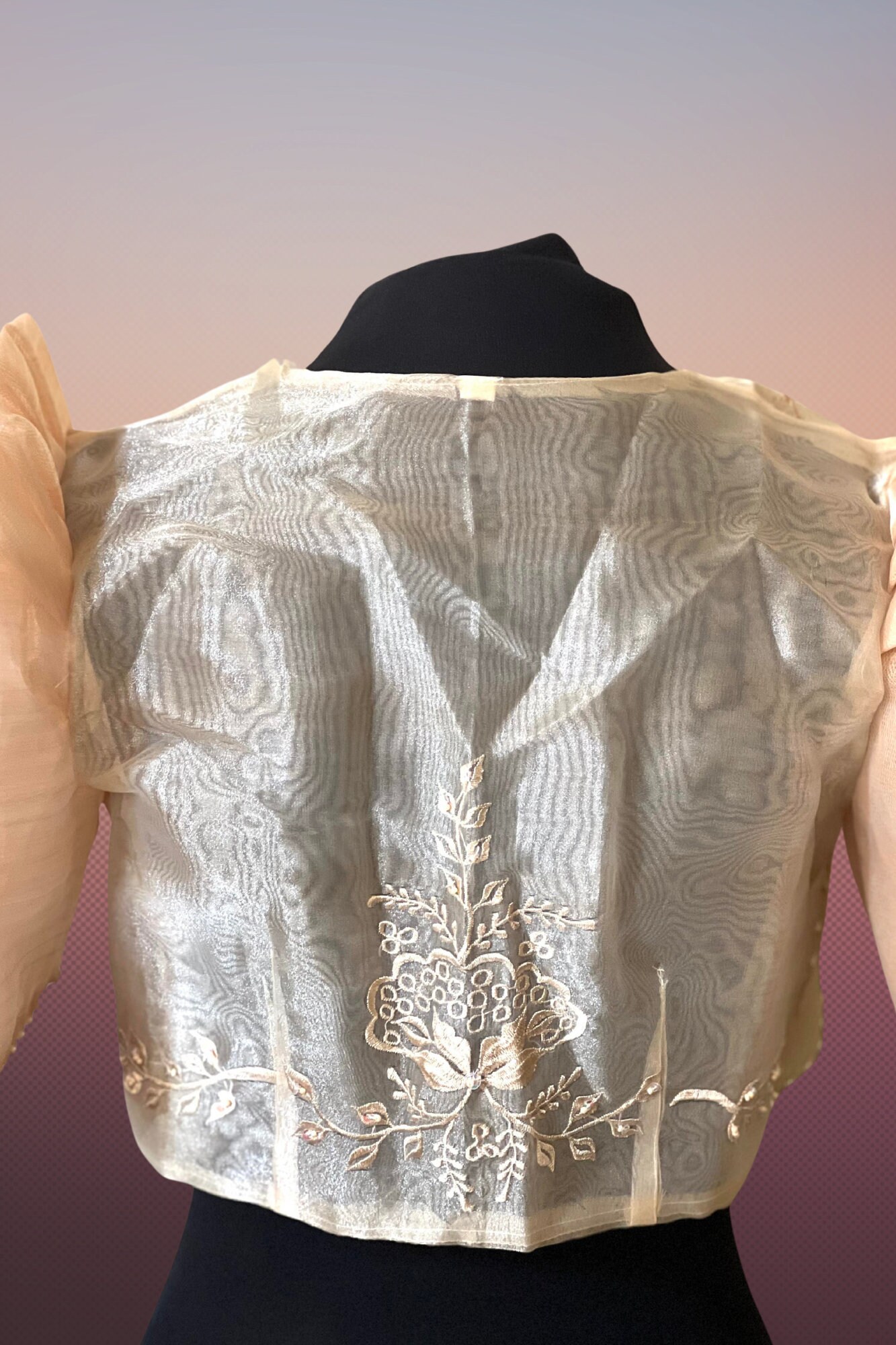 Modern Filipiniana Bolero - Etsy Canada