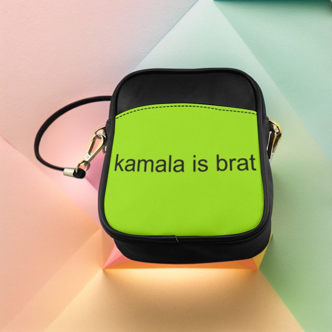 Kamala is Brat Crossbody Bag Kamala Harris 2024 Shoulder Bag I'm With ...