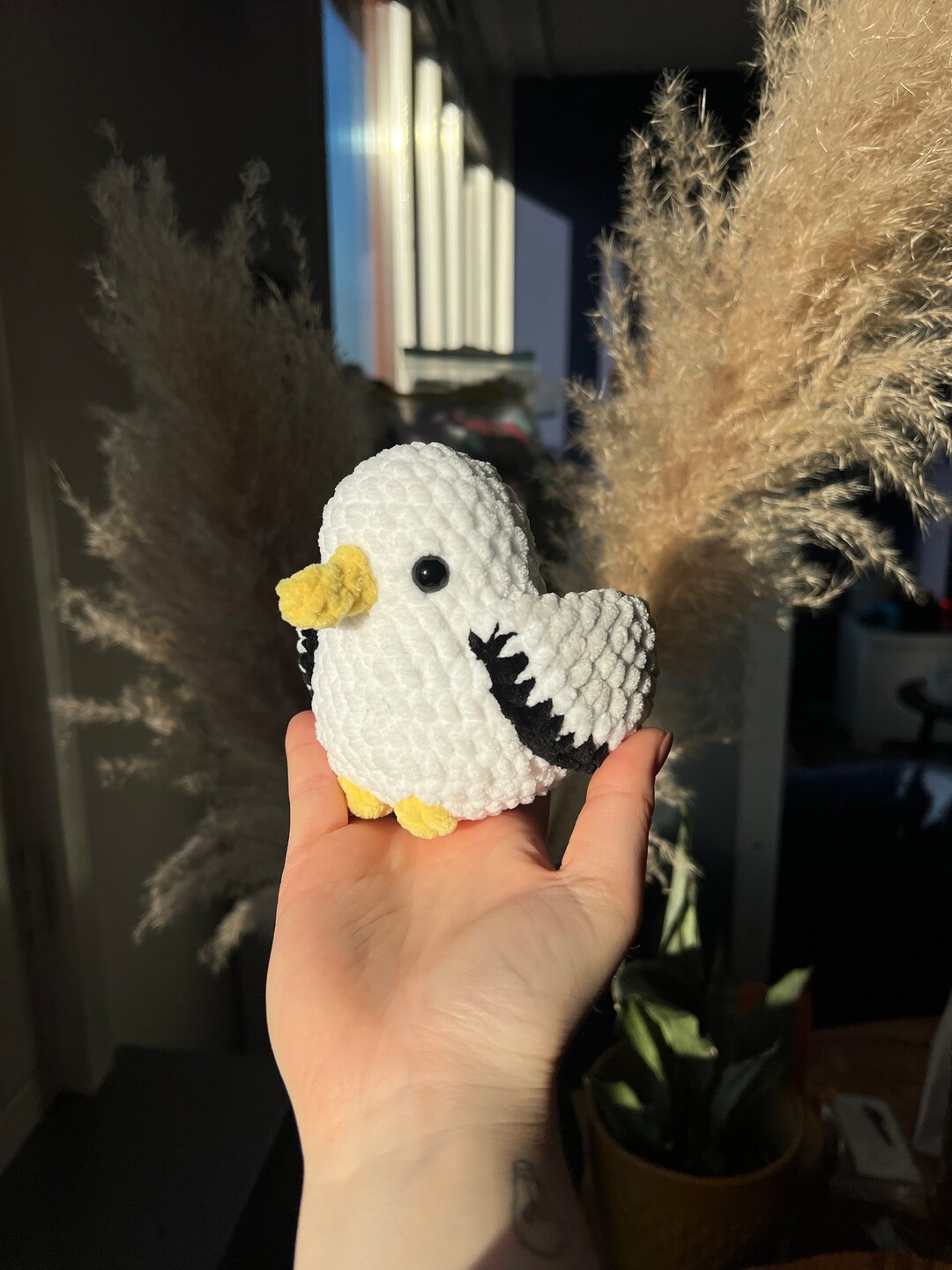 Seth the Seagull Crochet Plushie Amigurumi - Etsy