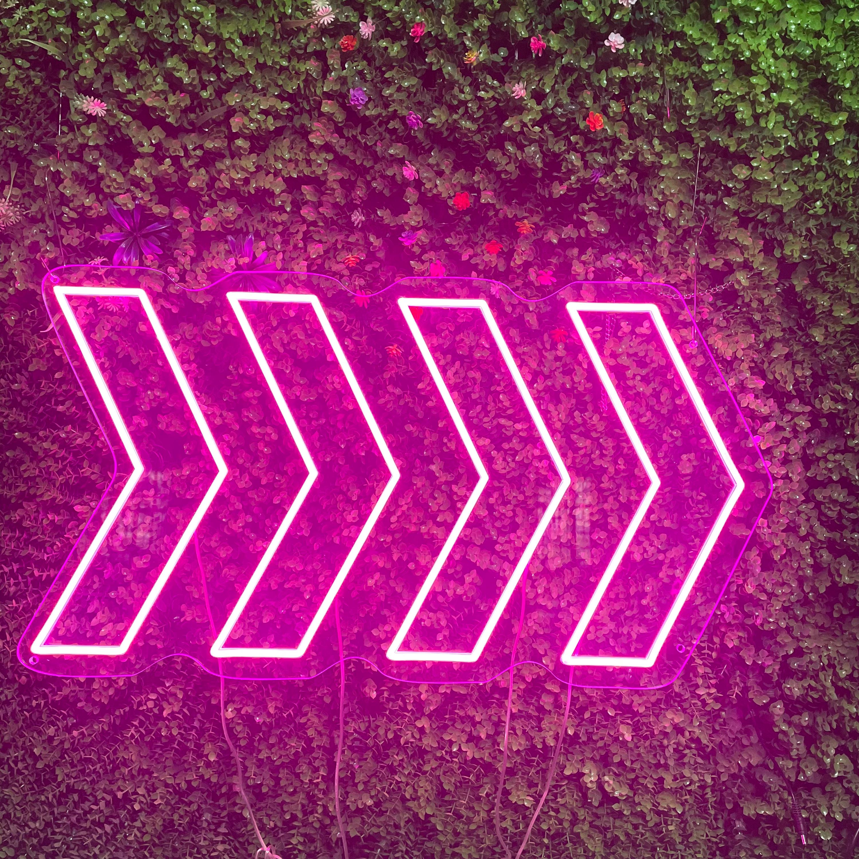 Arrow LED Neon Sign Bar Arrow Neon Sign Arrow Wedding Led Arrow Sign ...