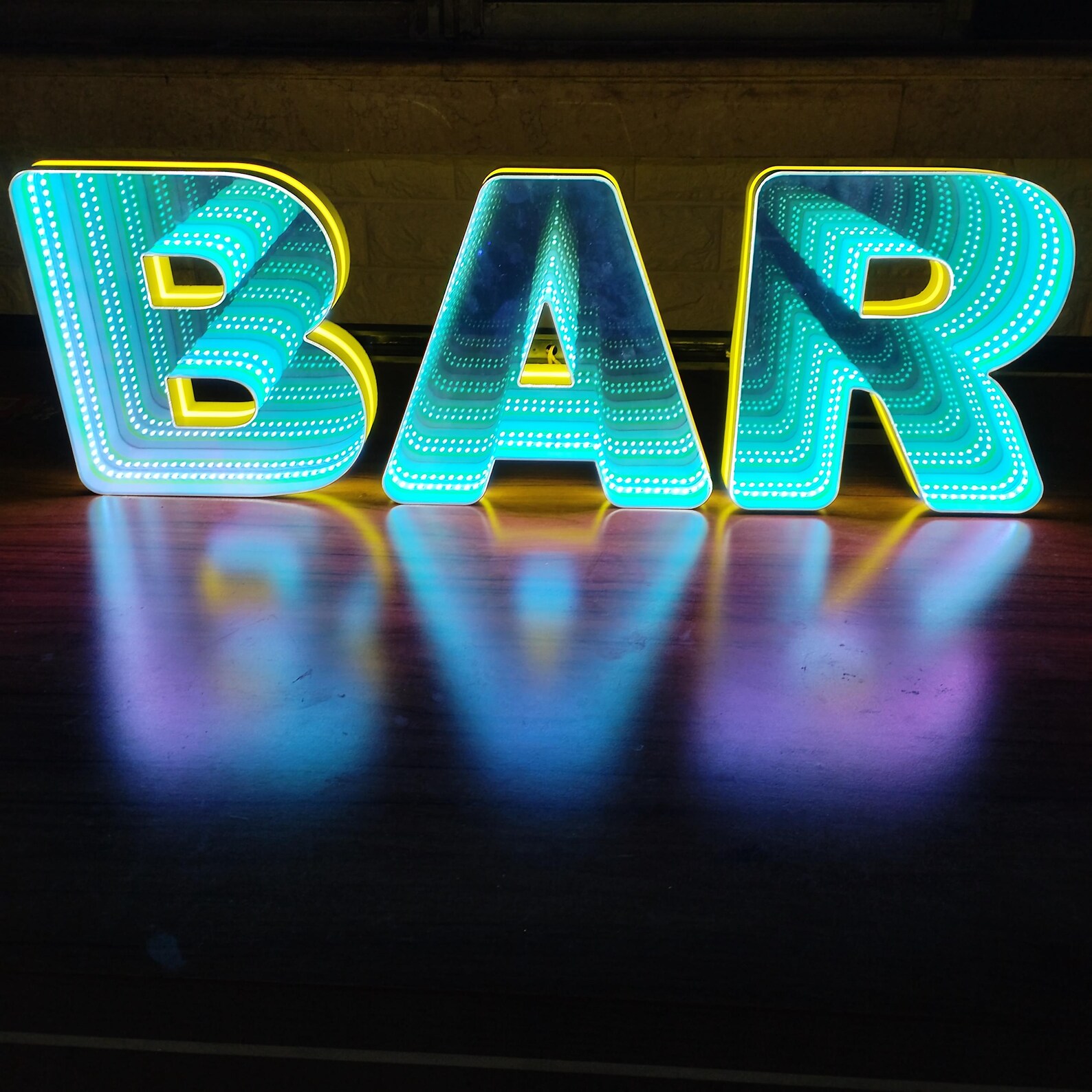 Infinity Mirrors, Custom Infinity Mirrors, Neon Infinity Mirror Sign ...