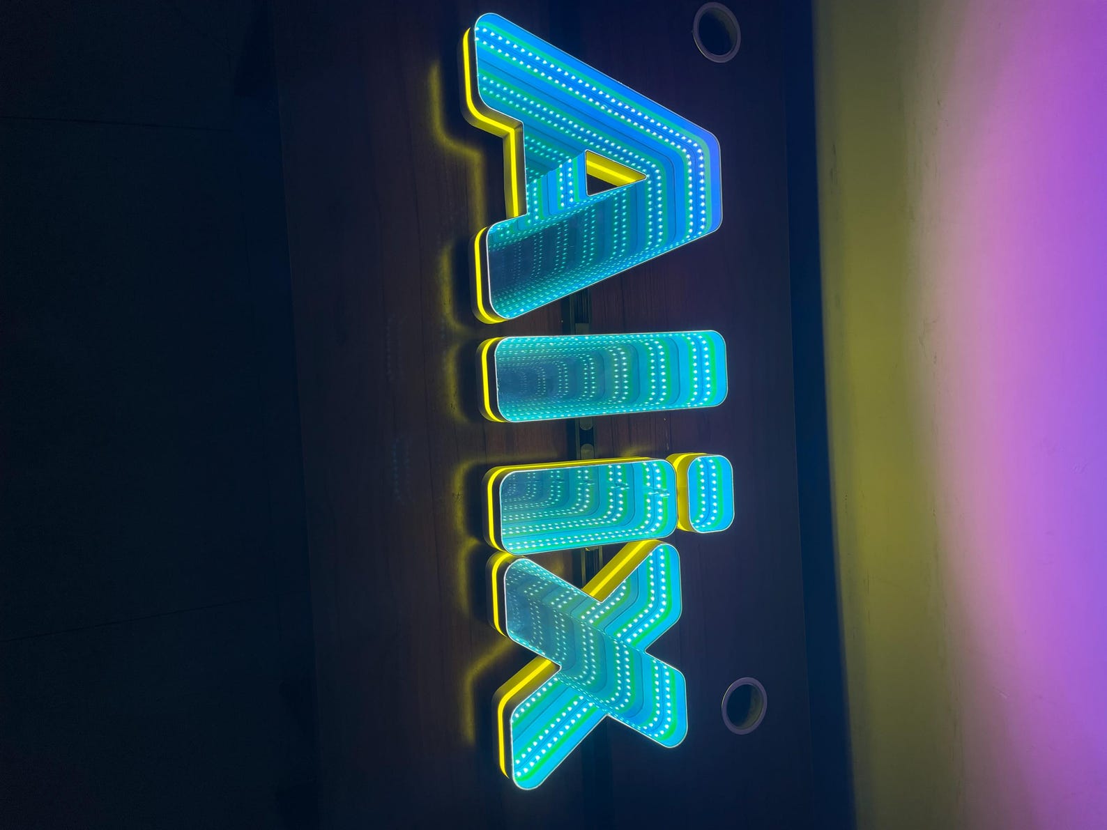 3D Infinity Mirrors With Track Channel Letters & Numbers, Custom ...