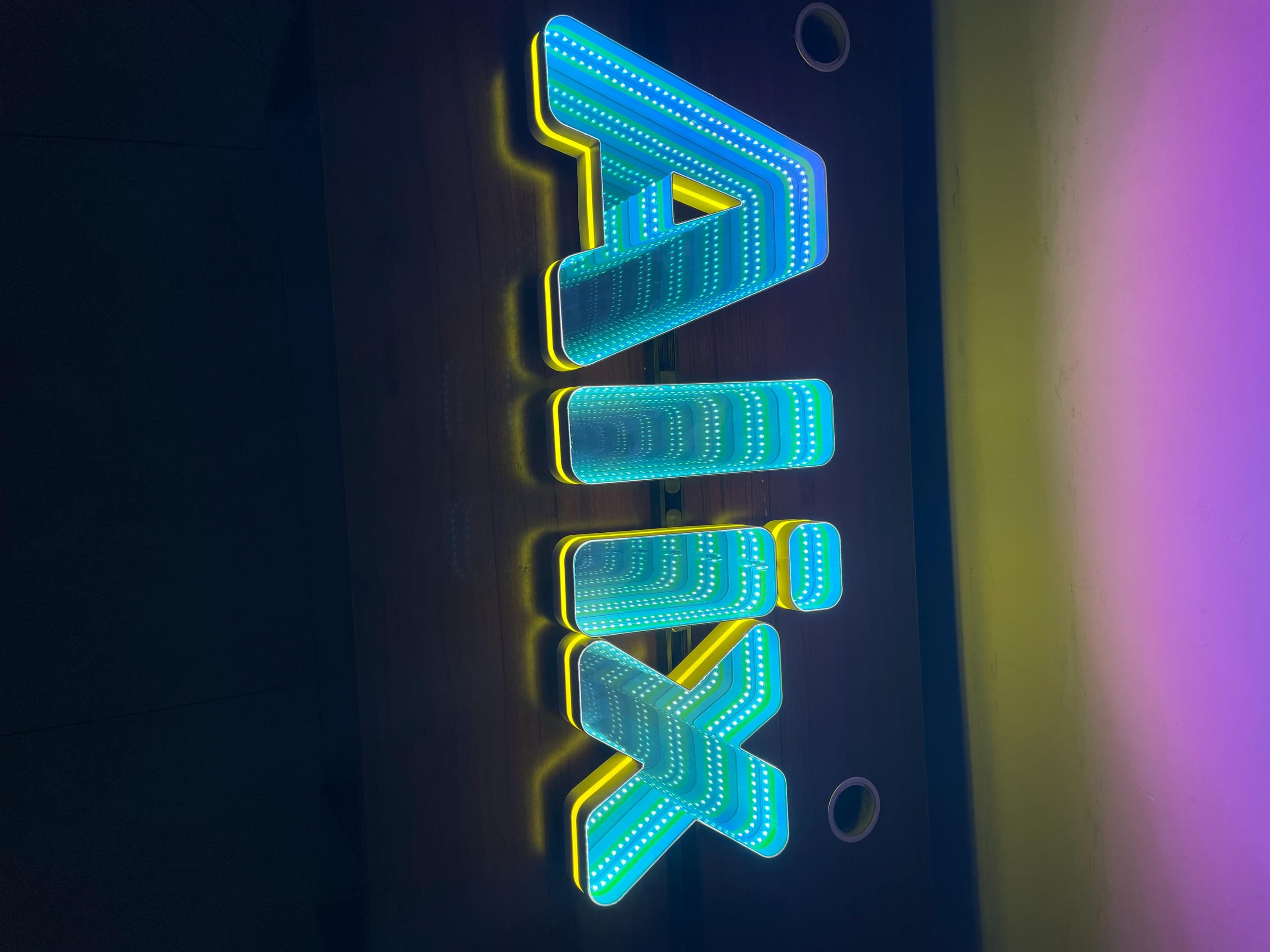 3D Infinity Mirrors With Track Channel Letters & Numbers, Custom ...