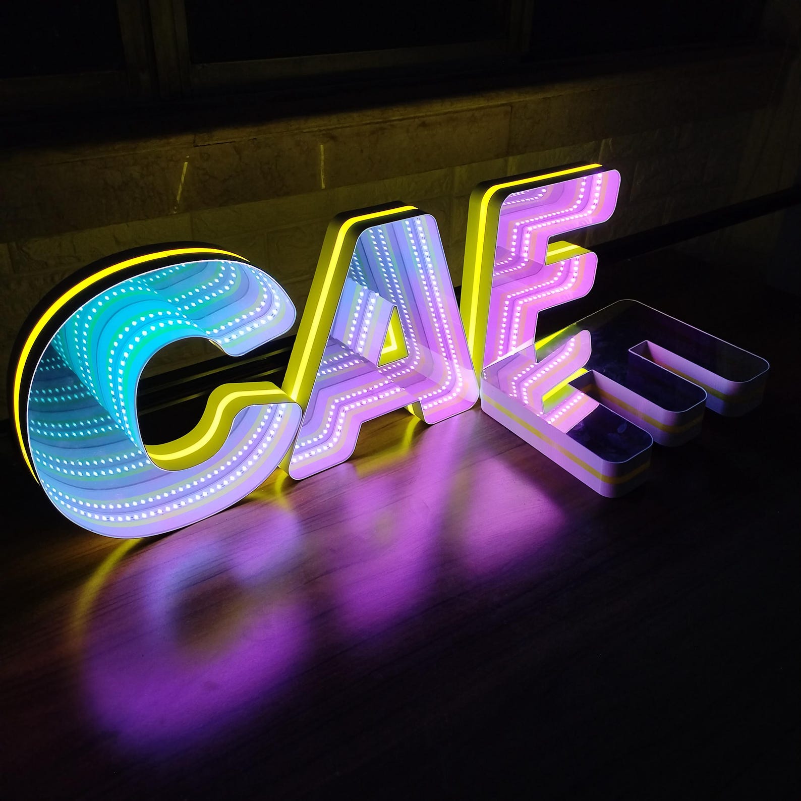 Infinity Mirrors, Custom Infinity Mirrors Sign, Neon Infinity Mirror ...