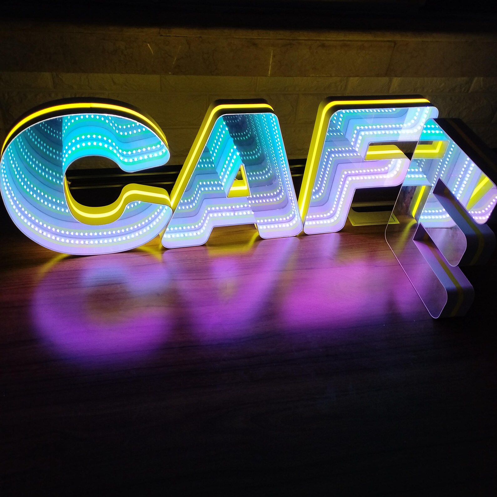 Infinity Mirrors, Custom Infinity Mirrors Sign, Neon Infinity Mirror ...