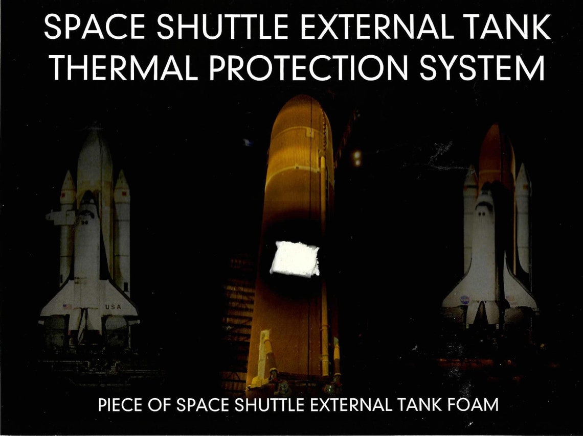 Space Shuttle External Tank Flown Artifact - Etsy
